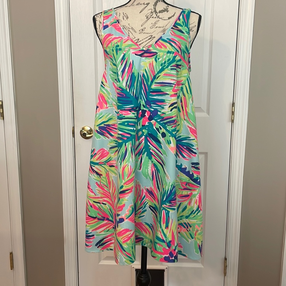 Lilly Pulitzer Anna Maria Flow Tank Dress - Gem